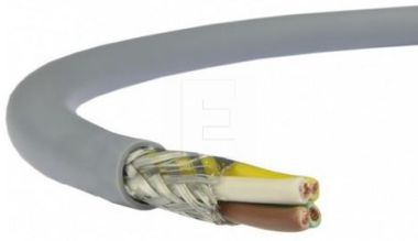 PRZEWÓD STEROWNICZY BIT LIYCY 4X0 75MM 300 300V 100M SZARY S30617 100