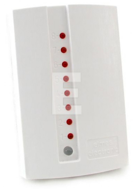 ODBIORNIK RADIOWY 433.92MHZ 8 WYJŚĆ 40 NADAJNIKÓW KOD ZMIENNY CH8H ELMES