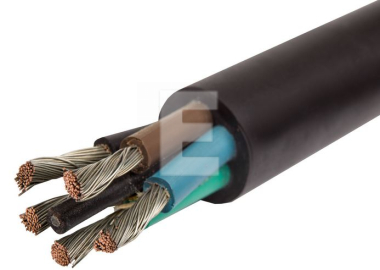 PRZEWÓD PRZEMYSŁOWY H07RN-F (ONPD) 5X25 ŻO 450/750V H07RN-F-5G25 OPD ELPAR