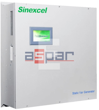 KOMPENSATORY MOCY BIERNEJ 228-456V 30KVAR RS485 RJ-45 IP20 SVG 030