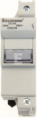PODSTAWKA BEZPIECZNIKOWA 1P 125A 22X58MM CH221DU EATON
