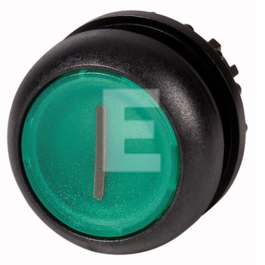 NAPĘD PRZYCISKU Z PODŚWIETLENIEM M22S-DL-G-X1 ZIELONY "I" IP67 22MM 216939 EATON MOELLER