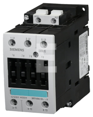 STYCZNIK MOCY 32A 3P 15KW 24V DC S2 IP00 112/55/130MM SIRIUS 3RT1034 ...