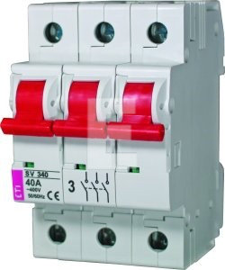 ROZŁĄCZNIK MODUŁOWY 100A 3P 400V AC 50/60HZ AC-23B SV 3100 002423316 ...