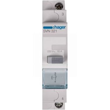 PRZYCISK STEROWNICZY 1NC 230V 16A SVN321 HAGER