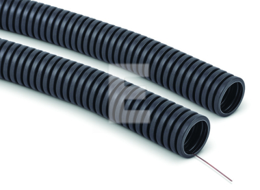 RURA KARBOWANA RKLS 16/12 320N 16/12MM 25M PVC SZARA 10004 TT PLAST