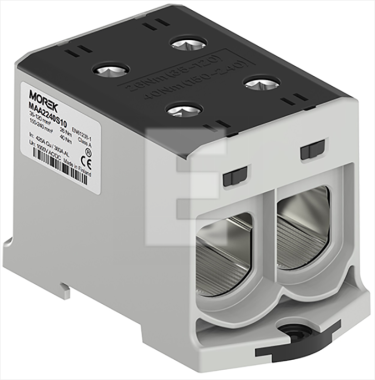 ZŁĄCZKA OTL240-2 425/380A 1000V 35-240MM² 60X65X106MM CZARNA MAA2240S10 ...