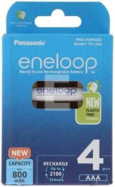 Akumulatorki Eneloop Bk 4mcde 4be Aaa 800mah 4 Sztuki 52362199 Panasonic