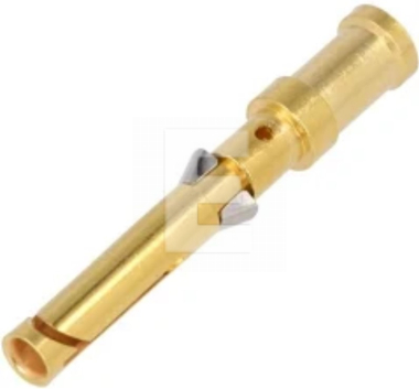 STYK HAN ŻEŃSKI ZŁOCONY 2.5MM² STOP MIEDZI AU 09150006226 HARTING