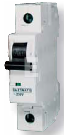 WYZWALACZ NAPIĘCIOWY WYŁĄCZNIKÓW NADPRĄDOWYCH 230V AC/DC WZROSTOWY DA ETIMAT 10 002159301 ETI POLAM