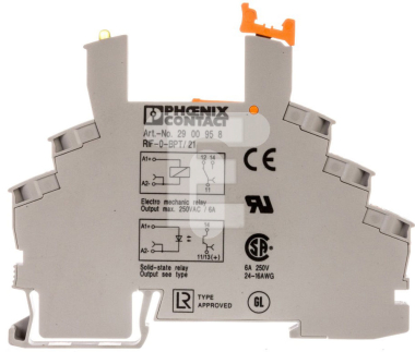 PODSTAWA PRZEKAŹNIKA RIF-0-BPT/21 8A 250V AC/DC 12/24V DC SZARA 2900958 ...