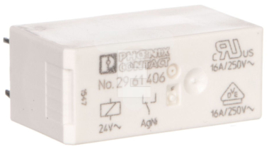 PRZEKAŹNIK OSOBNY REL-MR-60DC/21-21 2P 8A 60V DC 12.7X29X15.7MM 2961273 PHOENIX