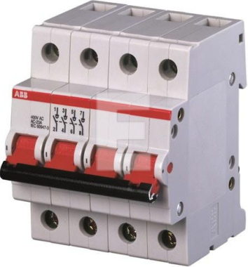 ROZŁĄCZNIK MODUŁOWY E204 4P NO 100A 2CDE284001R0100 ABB
