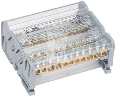 BLOK DYSTRYBUCYJNO-ROZDZIELCZY MOBLOCK 4P 125A-11 MAB4125A18 MOREK