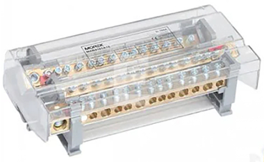 BLOK DYSTRYBUCYJNO-ROZDZIELCZY MOBLOCK 4P 160A-14 MAB4161A18 MOREK