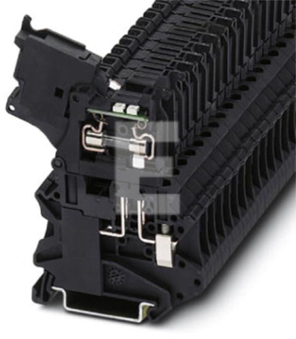 ZŁĄCZKA BEZPIECZNIKOWA UT 4-HESILA 250 (5X20) 2 PRZYŁĄCZA 4MM² 6.3A ...