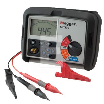 MIERNIK REZYSTANCJI IZOLACJI 0.01-1000MOHM MIT300-EN MEGGER