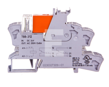 PRZEKAŹNIK INTERFEJSOWY 2P 16A 24VDC RT-2 788-312 WAGO