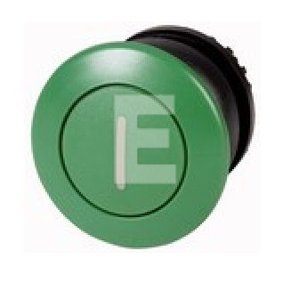 PRZYCISK GRZYBKOWY Z SAMOPOWROTEM I SYMBOLEM "I" M22S-DP-G-X1 ZIELONY IP67 22MM 216723 EATON MOELLER