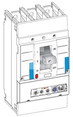 WYŁĄCZNIK MOCY FG630 TRZYBIEGUNOWY 630A 50KA Z ELEKTRONICZNYM ...
