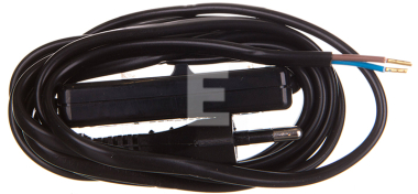 PRZEWÓD PRZYŁĄCZENIOWY PWS-11 WTYCZKA 2P ŁĄCZNIK 3M CZARNY W-10147 ...