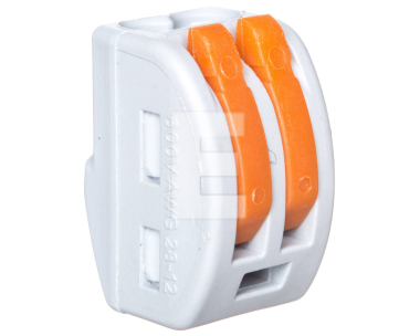 UNIWERSALNA ZŁĄCZKA ZU-402 DO PRZEWODÓW 2P 24A 2.5MM2 SZARA 85122000 SIMET