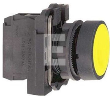 PRZYCISK STEROWNICZY Z SAMOPOWROTEM HARMONY XB5 22MM 1NO IP66 OKRĄGŁY ...