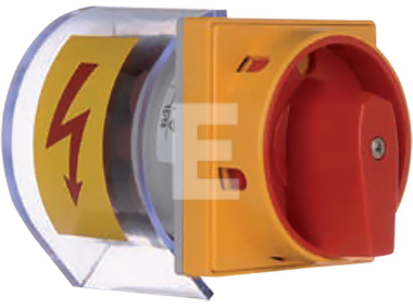 ŁĄCZNIK KRZYWKOWY AWARYJNY 0-1 2P 25A IP55 CZERWONY/ŻÓŁTY 4G25-91-U S25 ...