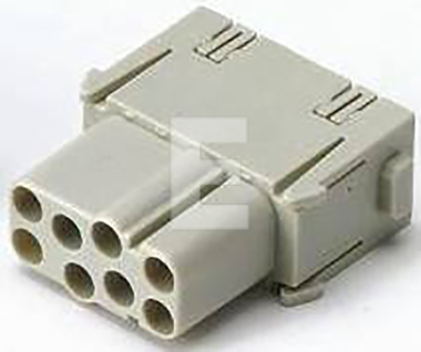 MODUŁ HAN EE 8 PINÓW 0.14-4MM² ZACISKANY ŻEŃSKI 16A 400V 09140083101 HARTING