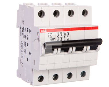WYŁĄCZNIK NADPRĄDOWY S204 4P D40 6KA 2CDS254001R0401 ABB