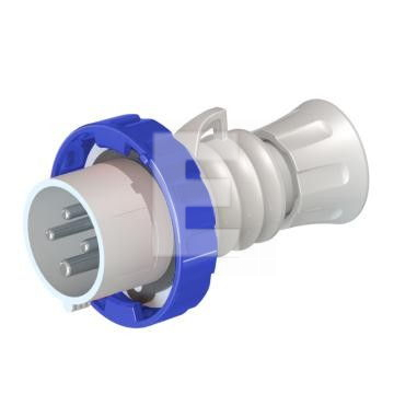 WTYCZKA PRZENOŚNA 3P 16A 200-250V 50-60HZ NIEBIESKA TWORZYWO SZTUCZNE ...