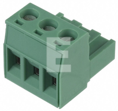 ZŁĄCZE WTYKOWE DO PŁYTEK DRUKOWANYCH MSTB 2.5/3-ST-5.08 3P 12A 2.5MM2 ZIELONE 1757022 PHOENIX