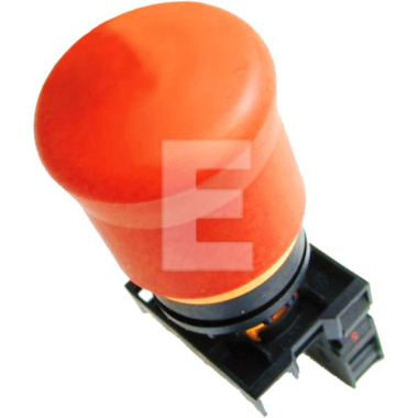 PRZYCISK BEZPIECZEŃSTWA KOMPLET M22-PV/K01 CZERWONY 22MM IP66 216515 EATON MOELLER