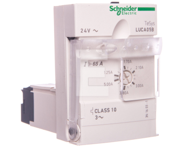 JEDNOSTKA STERUJĄCA 1.25-5A 24VAC LUCA05B SCHNEIDER