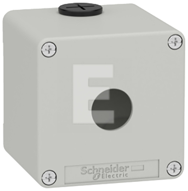 KASETA STEROWNICZA HARMONY XAP PUSTA 1 OTWÓR 22MM SZARA XAPD1501 SCHNEIDER