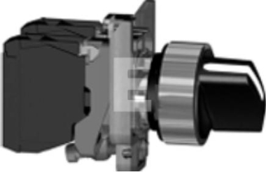 PRZEŁĄCZNIK DWUPOZYCYJNY HARMONY XB4 22MM 1NO 600V 6KV IP69 OKRĄGŁY ...