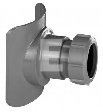 UNIWERSALNE SIODŁO MECHANICZNE DO PIONÓW KANALIZACYJNYCH 110/50MM SZARE ...