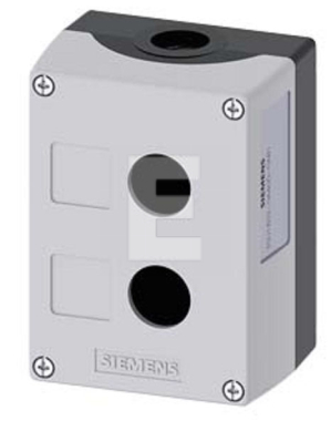 OBUDOWA KASETY STEROWNICZEJ SIRIUS ACT 2-OTWOROWA 22MM IP66 CZARNO-SZARA 3SU1802-0AA00-0AB1 SIEMENS