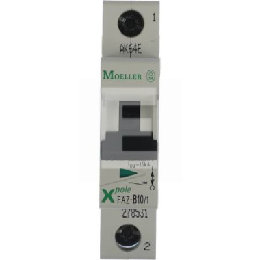 WYŁĄCZNIK NADPRĄDOWY FAZ 1P B10 230VAC 278531 MOELLER EATON