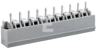 WTYK PROSTY MSC-MINI 10P 12A 320V RASTER 5MM 53.2X17X8.4MM POLIAMID 66 SZARY 231-468/001-000 WAGO
