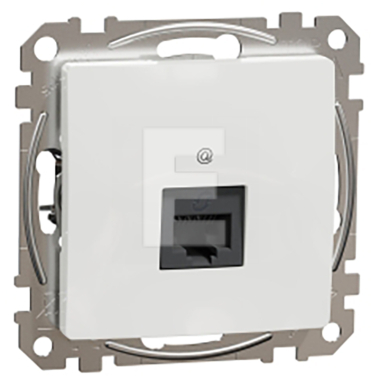SEDNA DESIGN GNIAZDO KOMPUTEROWE RJ-45 5E UTP BIAŁE SDD111451 SCHNEIDER