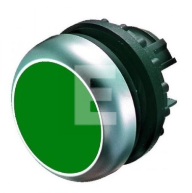 PRZYCISK PŁASKI PODŚWIETLANY Z SAMOPOWROTEM ZIELONY M22-DL-G IP67 216927 EATON MOELLER