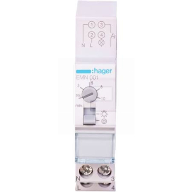 WYŁĄCZNIK SCHODOWY CZASOWY 30S-10MIN 16A 250V 100MA EMN001 HAGER