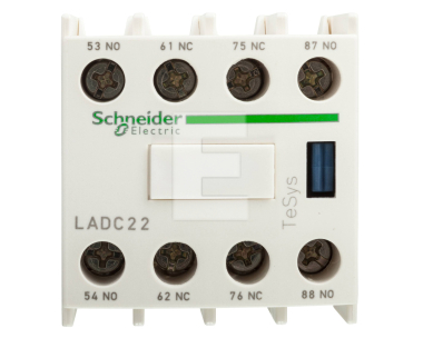 BLOK STYKÓW POMOCNICZYCH 2NO 2NC 10A LADC22 SCHNEIDER