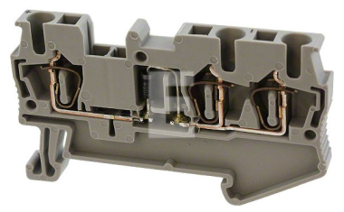 ZŁĄCZKA PRZELOTOWA ST 2.5-TWIN 0.08-4MM2 24A 50 SZTUK SZARA 3031241 PHOENIX