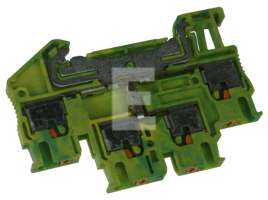 ZŁĄCZE 2-POZIOMOWE PRZEWODU OCHRONNEGO PTTB 2.5-PE 0.14-4MM2 ZIELONO ...