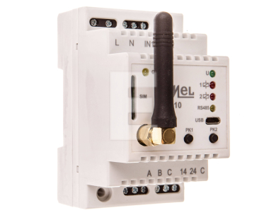 STEROWNIK GSM GRM-10 230VAC/DC 2NO EXF10000083 ZAMEL