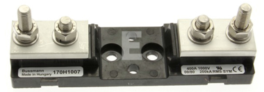 PODSTAWA BEZPIECZNIKOWA O STAŁYM ŚRODKU 80MM 400A 1000V AC DIN 00/000 ...