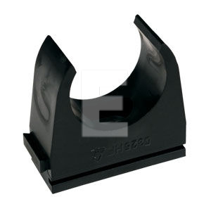 UCHWYT DO RUR BEZHALOGENOWYCH EN 20MM PPO CZARNY 5320 HF FB CZARNA KOPOS