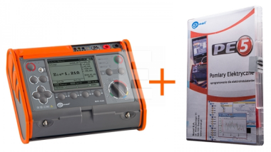MIERMIK PARAMETRÓW INSTALACJI ELEKTRYCZNYCH MPI-520 + LICENCJA DO PROGRAMU SONEL PE5 ...
